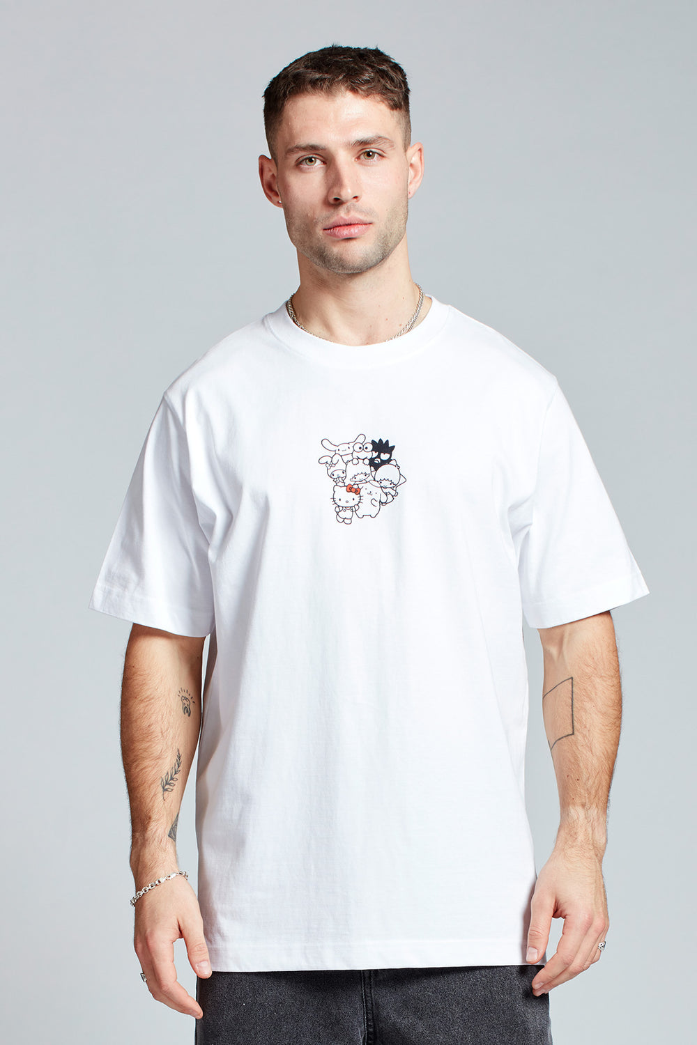 Hello Kitty And Friends T-shirt in White | Mens | Saturday Society