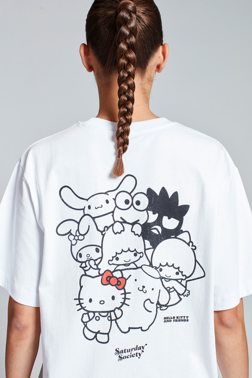 Hello Kitty And Friends T-shirt in White | Womens | Saturday Society