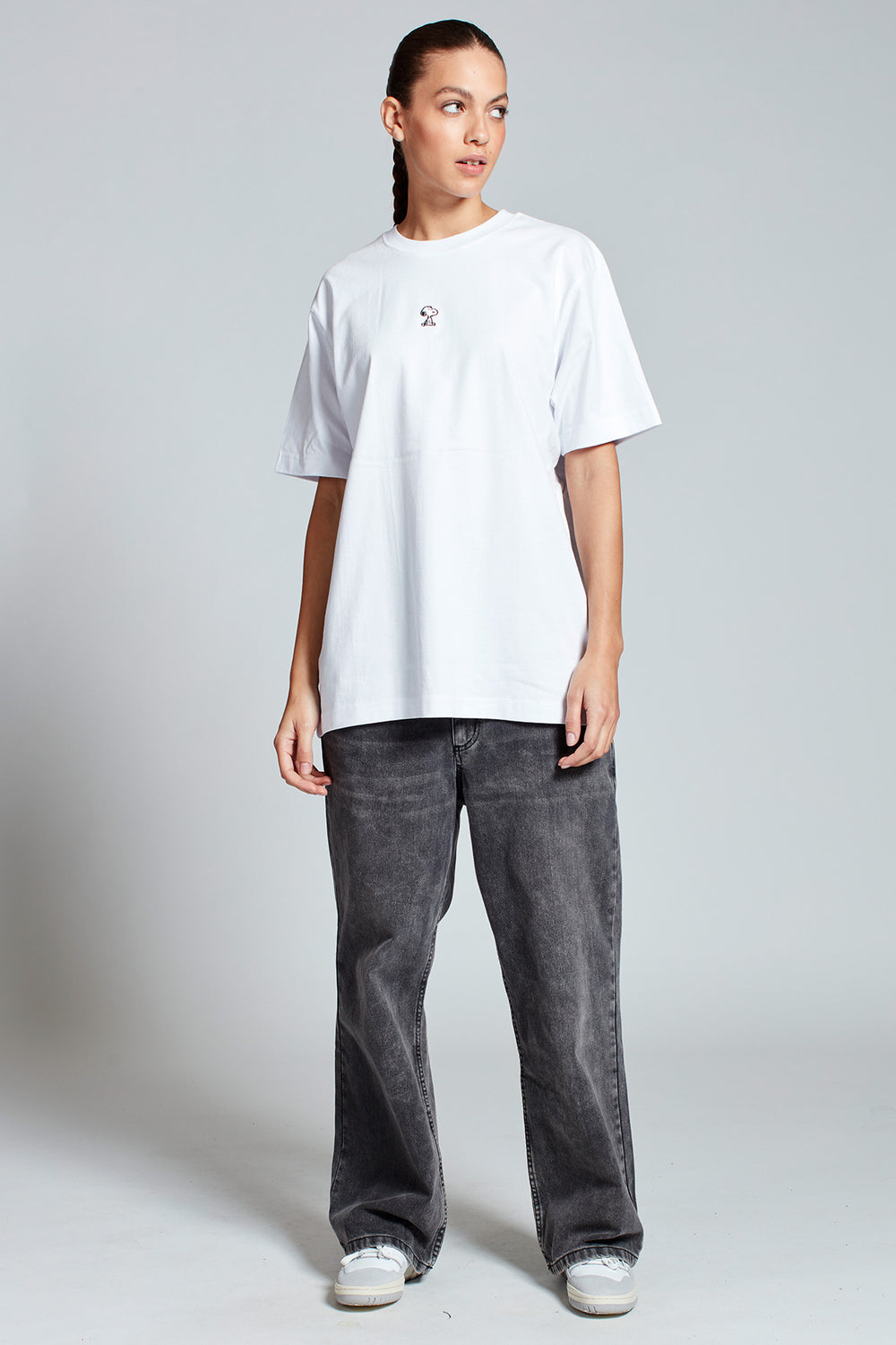 Snoopy Take Care T-shirt in White | Womens | Saturday Society